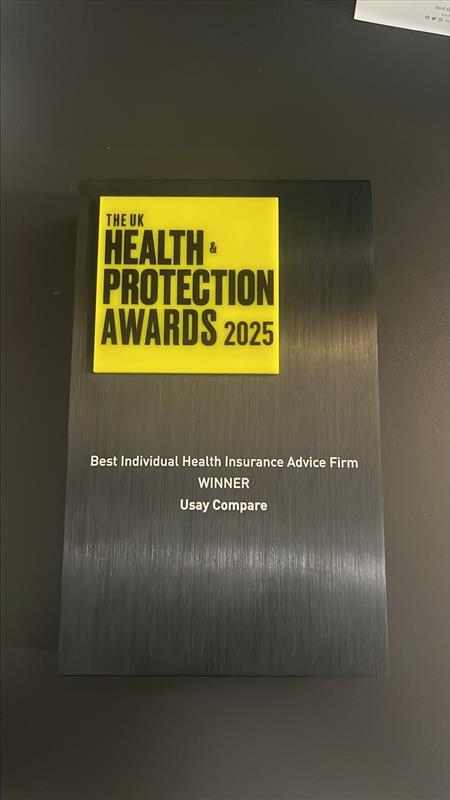 Usay Compare crowned 'Best Individual Health Insurance Advice Firm'